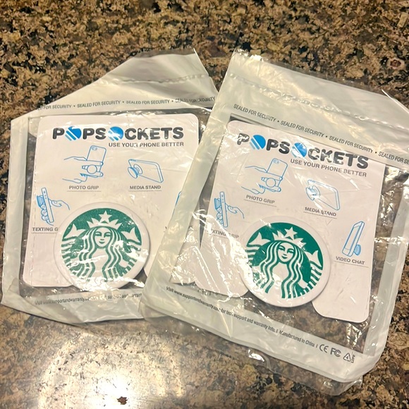 Starbucks | Cell Phones & Accessories | Starbucks Pop Sockets | Poshmark